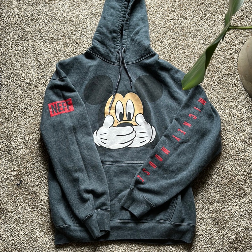 Neff Mickey Mouse Disney Hoodie Comfy & Stylish - Gem